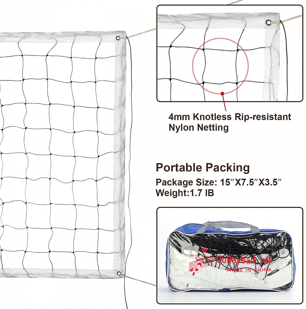Top 5 Newest Volleyball Nets in 2021 - We Love Volleyball